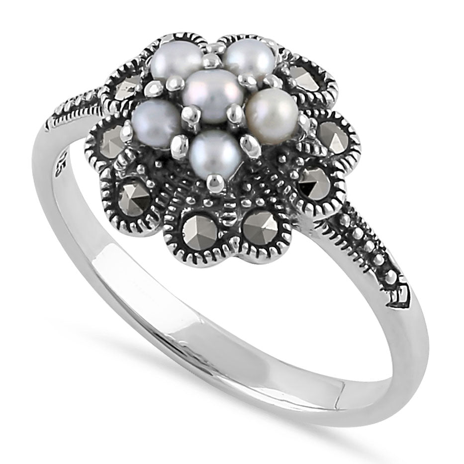 Sterling Silver Marcasite Rings | Marcasite Rings - 70% Below Retail