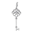 Sterling Silver Key Pendant