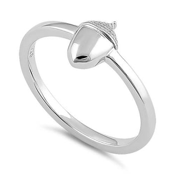 Sterling Silver Acorn Ring for sale | Dreamland Jewelry