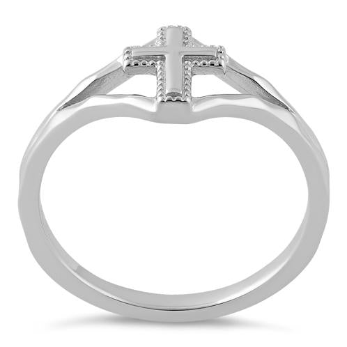 Sterling Silver Cross Ring for Sale - Dreamland Jewelry