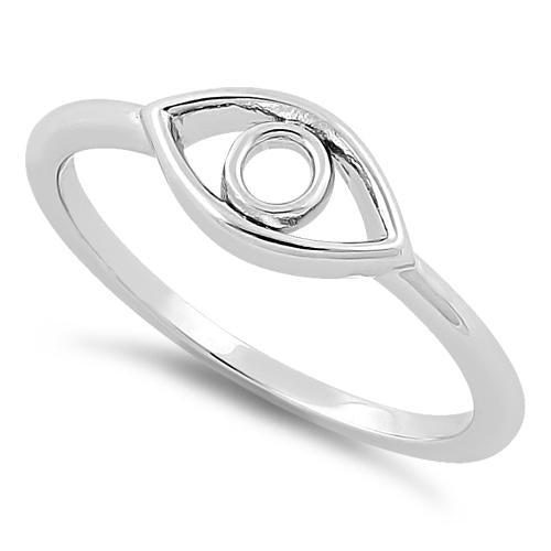 Sterling Silver Evil Eye Ring for Sale - Dreamland Jewelry