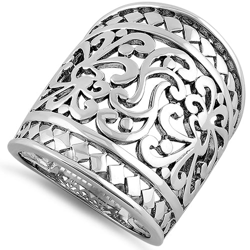 Sterling Silver Grand Artistic Ring for Sale | Dreamland Jewelry