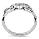 Sterling Silver Heart Celtic Ring for Sale | Dreamland Jewelry