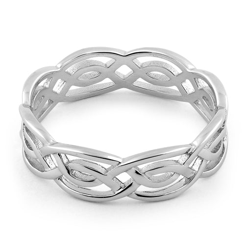 Sterling Silver Infinity Celtic Ring for Sale - Dreamland Jewelry