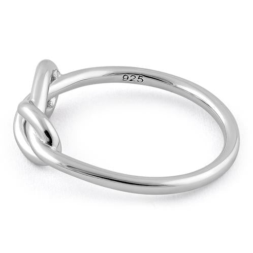 Sterling Silver Infinity Knot Ring for Sale | Dreamland Jewelry