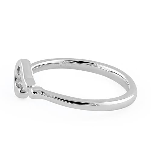 Sterling Silver Question Mark Ring for Sale - Dreamland Jewelry