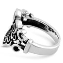 Sterling Silver Round Swirl Flower Ring for sale | Dreamland Jewelry